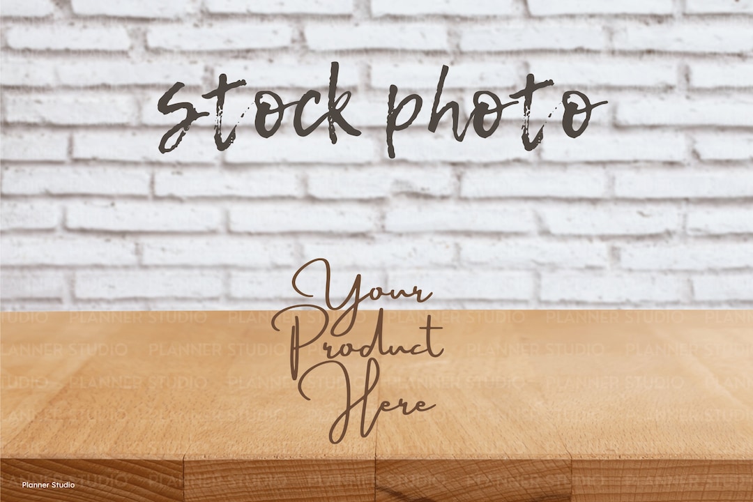 Wood Product Background Mockup Desk Backdrop Photo Digital Background ...