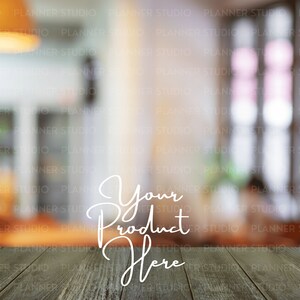 Cafe Background Mockup Restaurant Background Cafe Backdrop for - Etsy