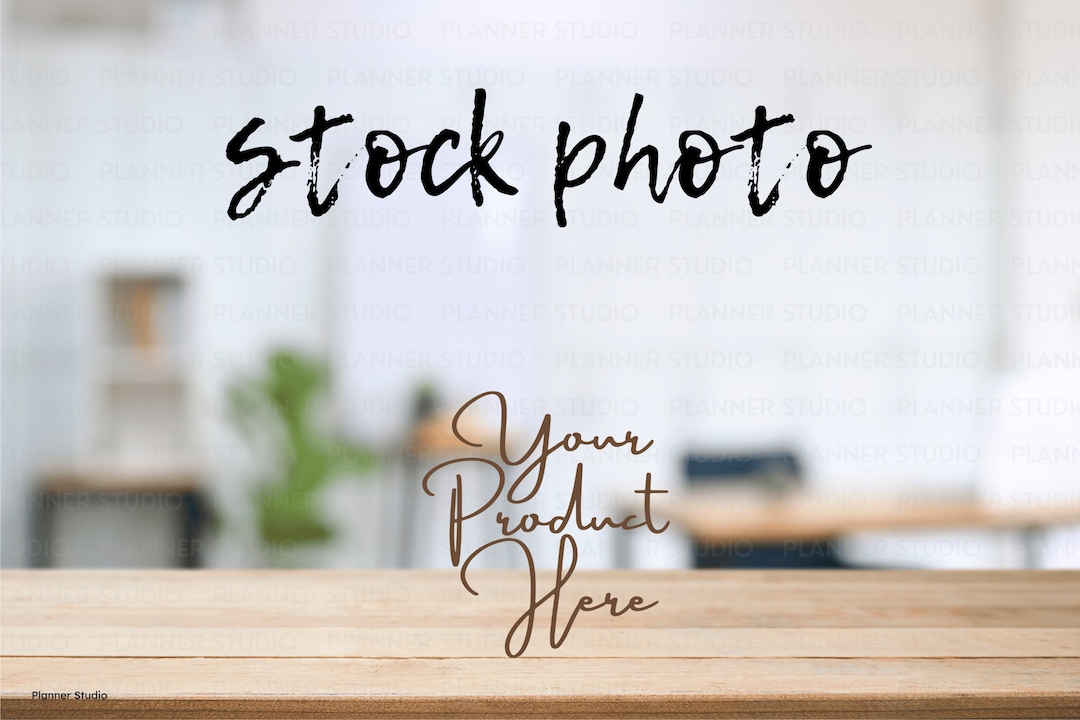 Wood Product Background Mockup Desk Backdrop Photo Digital Background ...