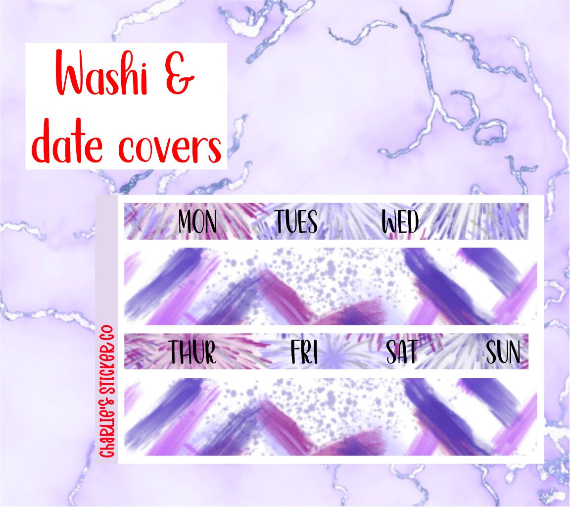 Purple Magic Weekly Vertical Kit - Etsy