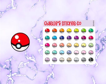 Pokemon Stickers Vintage 1st Generation! Pack of 10, Brand New! - Etsy