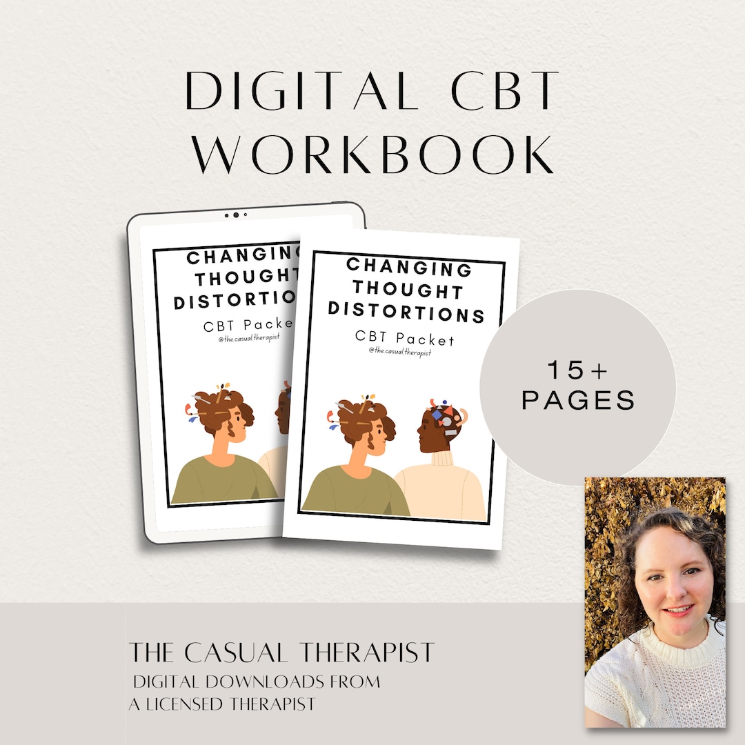 Changing Thought Distortions Packet, Cognitive Distortions, CBT ...