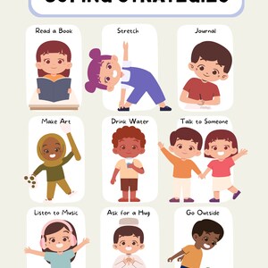 Calm Corner Poster Bundle, Emotions, Deep Breathing, Coping Strategies ...