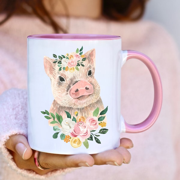 Pig Mug - Etsy