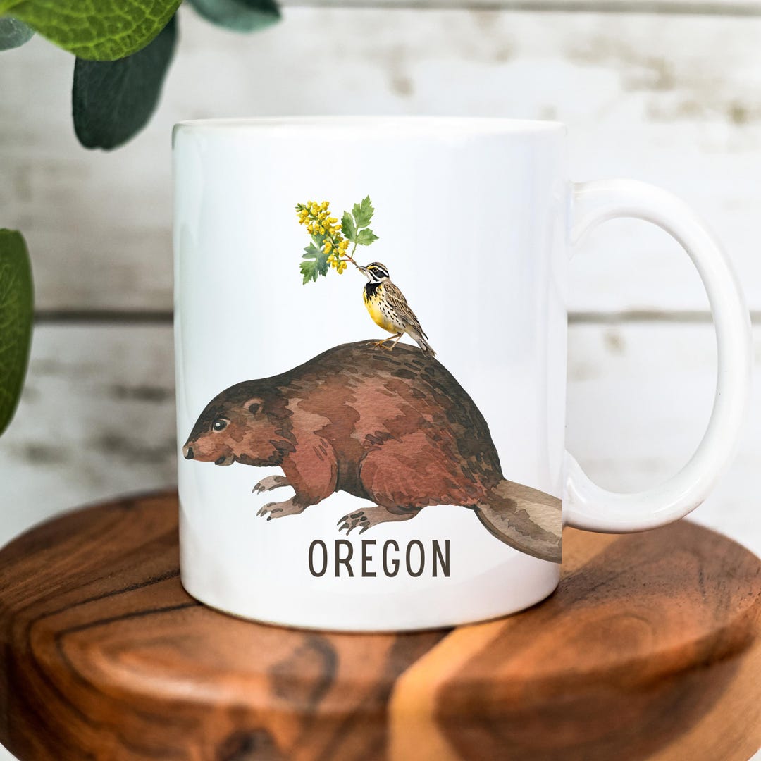 Oregon Mug, State Mugs, State Gifts, Mug, Oregon Coffee Mug, Unique ...