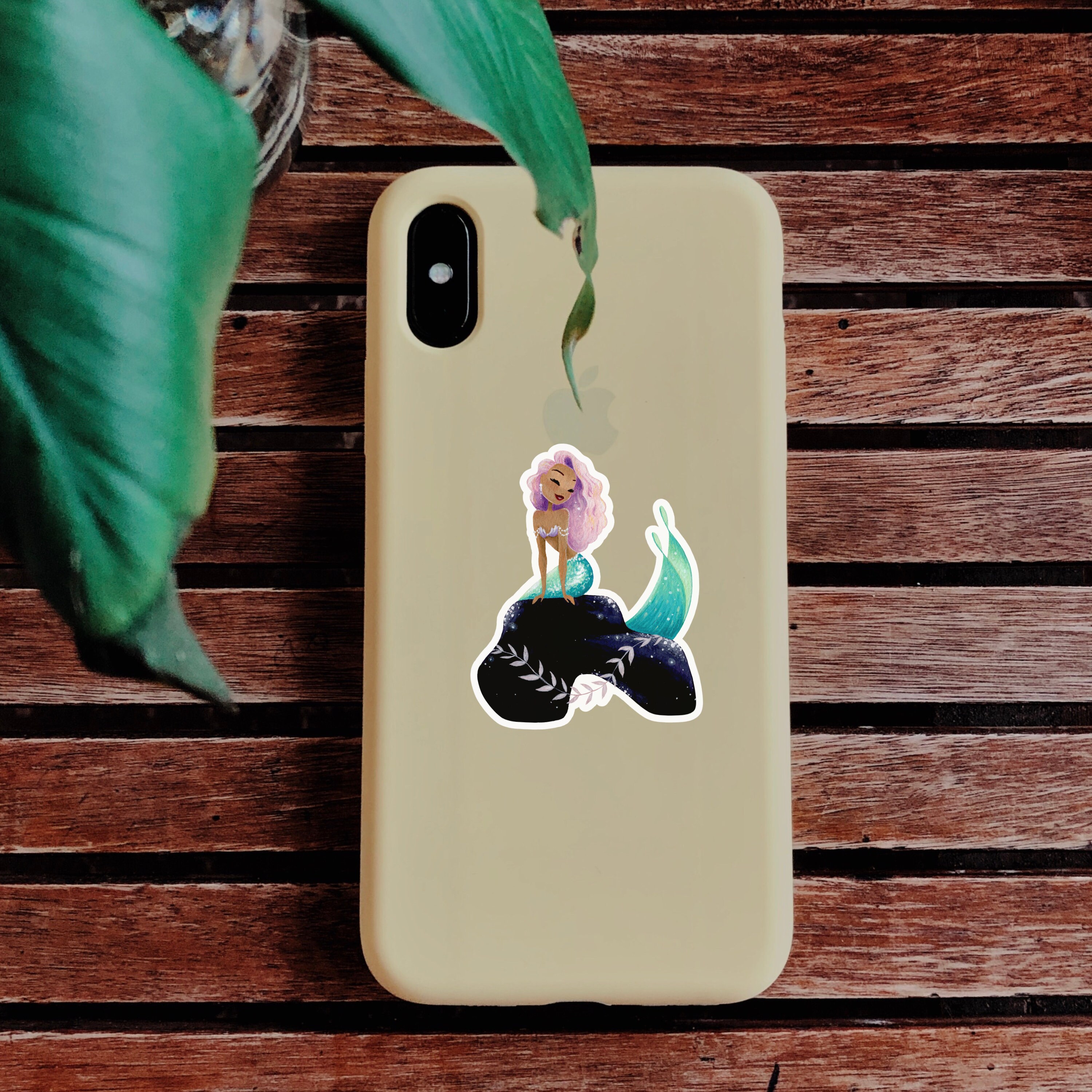 Mermaid Sticker, Little Mermaid Sticker, Black Mermaid Sticker, Laptop ...
