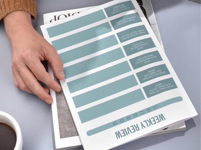 Productivity Workbook Printable PDF | Goal Planner, Daily Planner ...