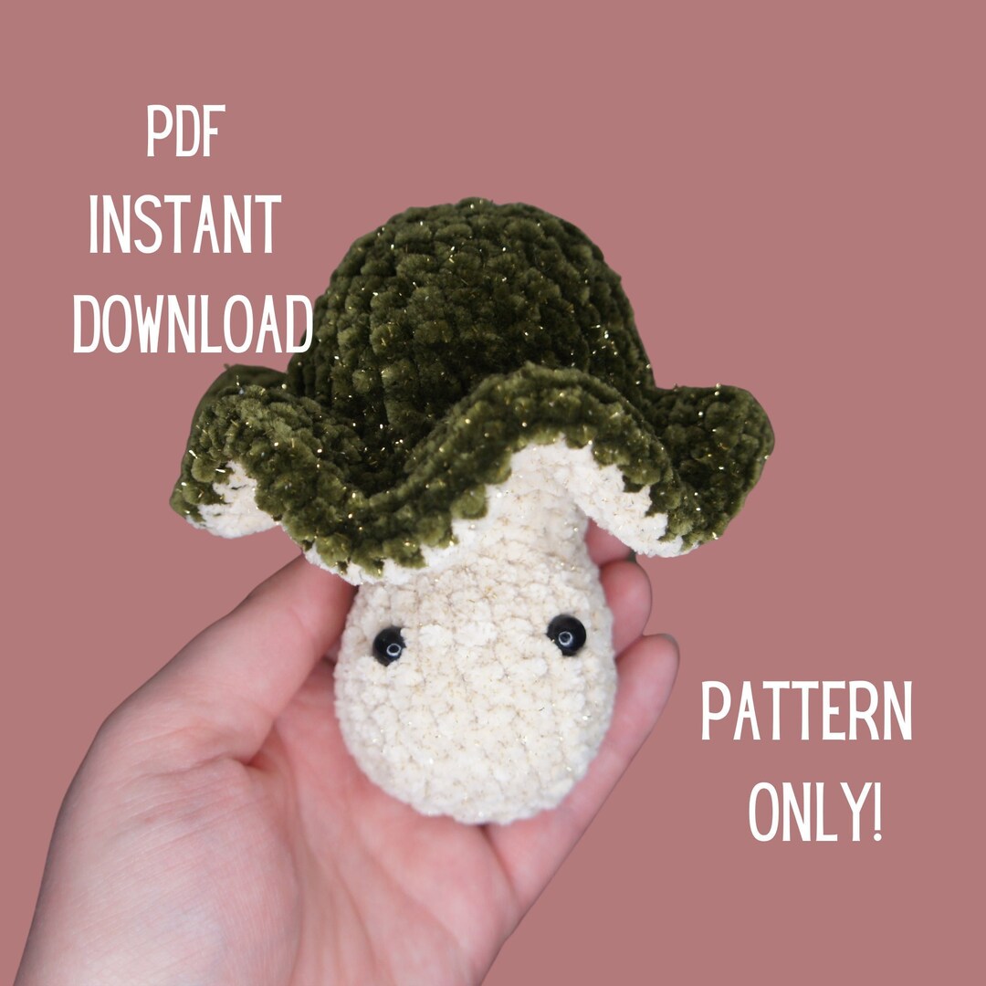 Enchanted Mushroom CROCHET PATTERN PDF Download - Etsy