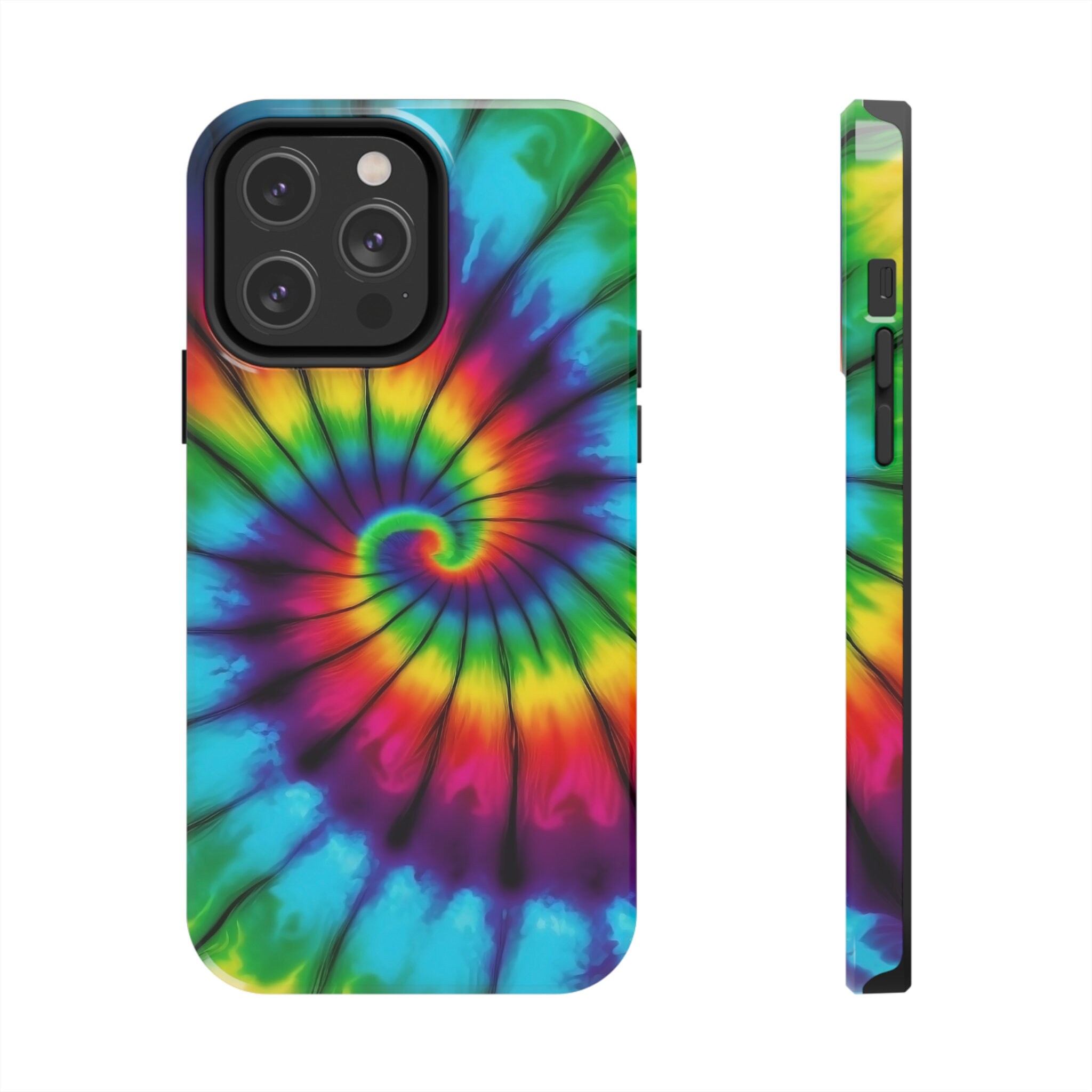 Tie Dye Phone Case, Tough Phone Case for Iphones, Groovy Phone Case ...