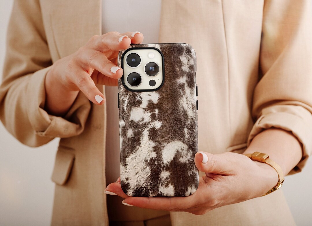 Cowhide Phone Case, Smartphone Case, Tough Phone Case for Iphones ...