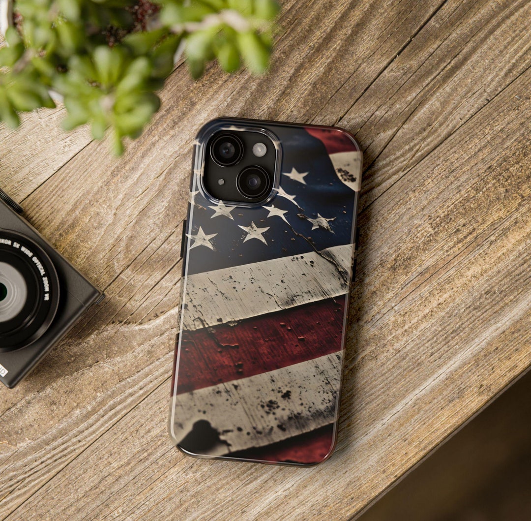 American Flag Phone Case, Tough Phone Case for Iphones, Smartphone Case ...