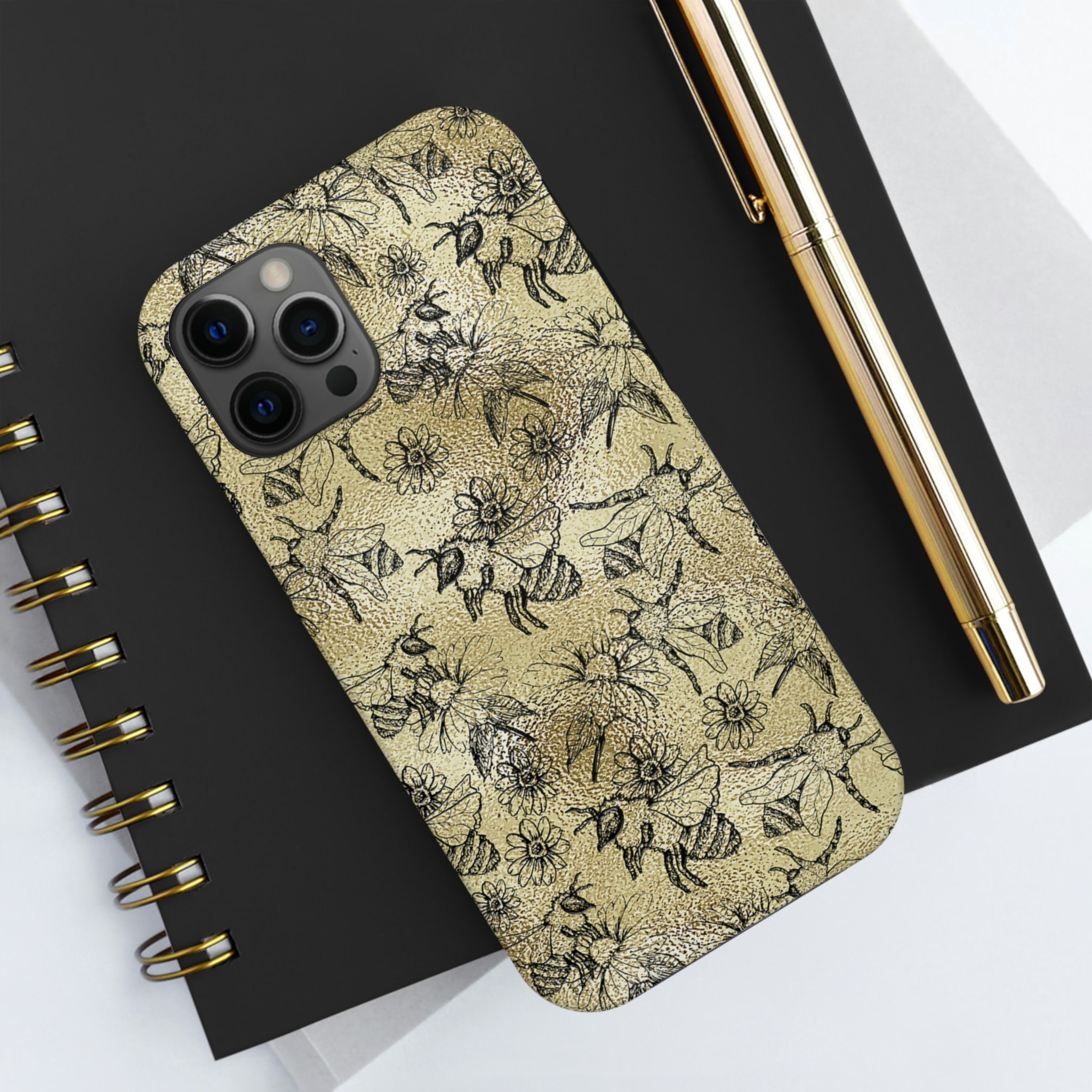 Honey Bee Phone Case for Iphones, Beautiful Bee Phone Case for ...