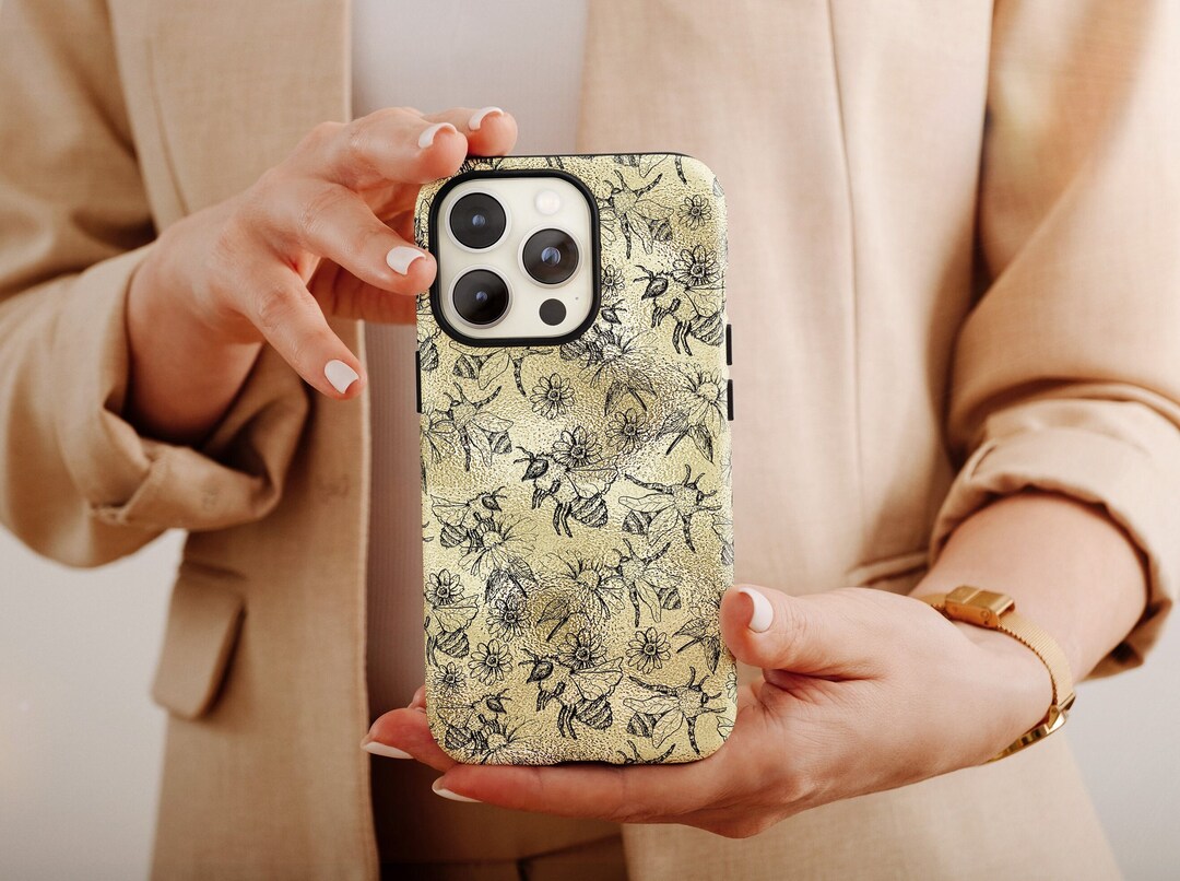 Honey Bee Phone Case for Iphones, Beautiful Bee Phone Case for ...