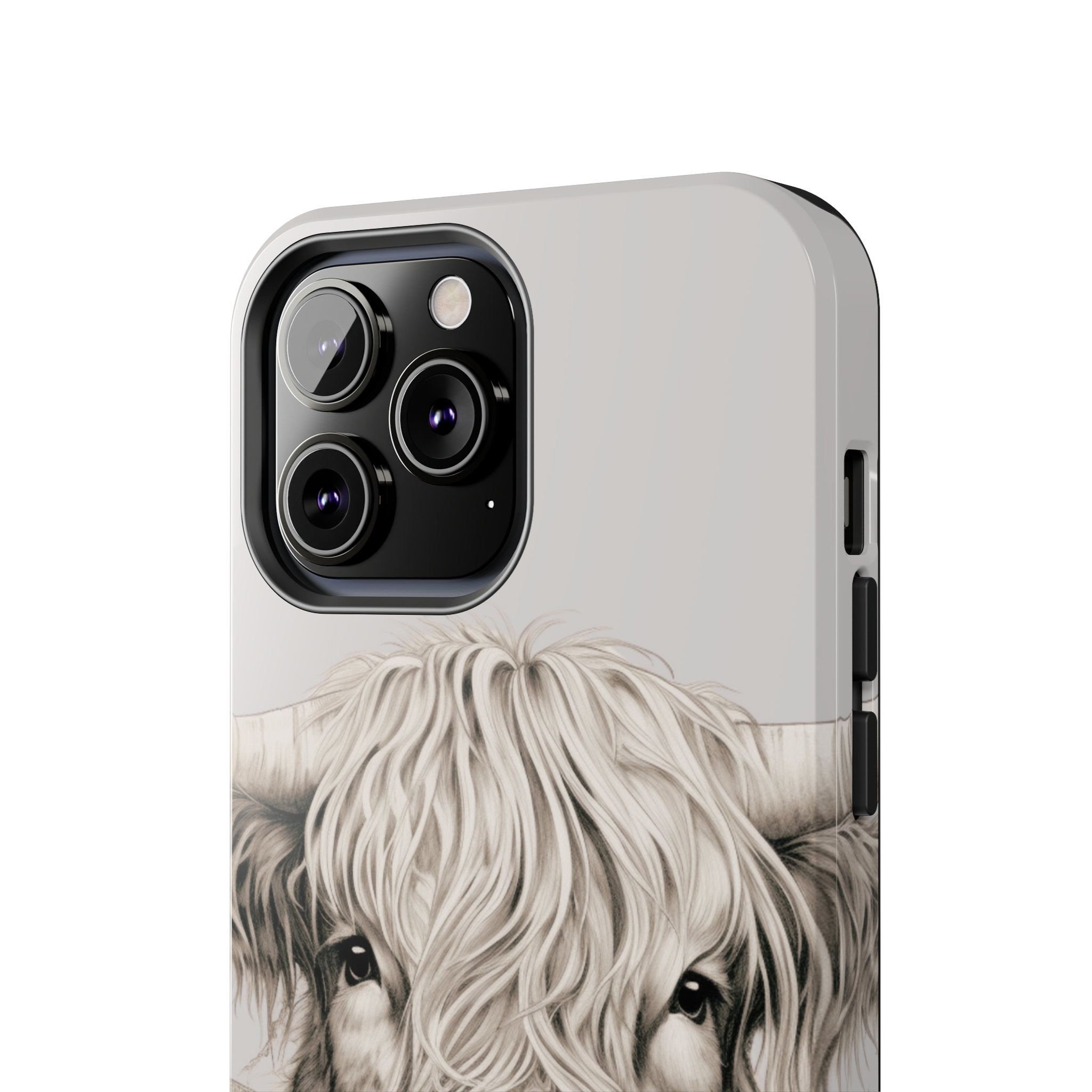 Highland Cow Phone Case, Tough Phone Case for Iphone, Smartphone Case ...