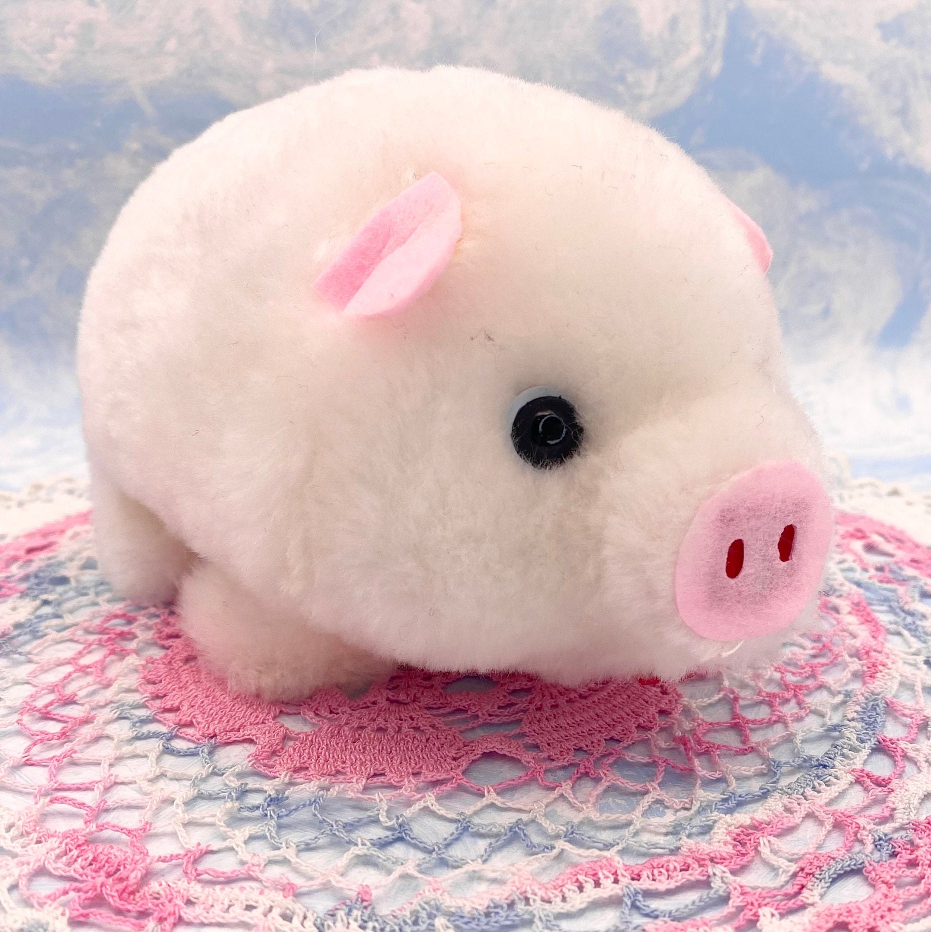 Happy Piggy Battery Operated Moving Toy Pig Vintage - Etsy