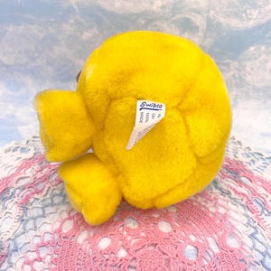 Puffkins happy Smiley Vintage Plush by Swibco - Etsy