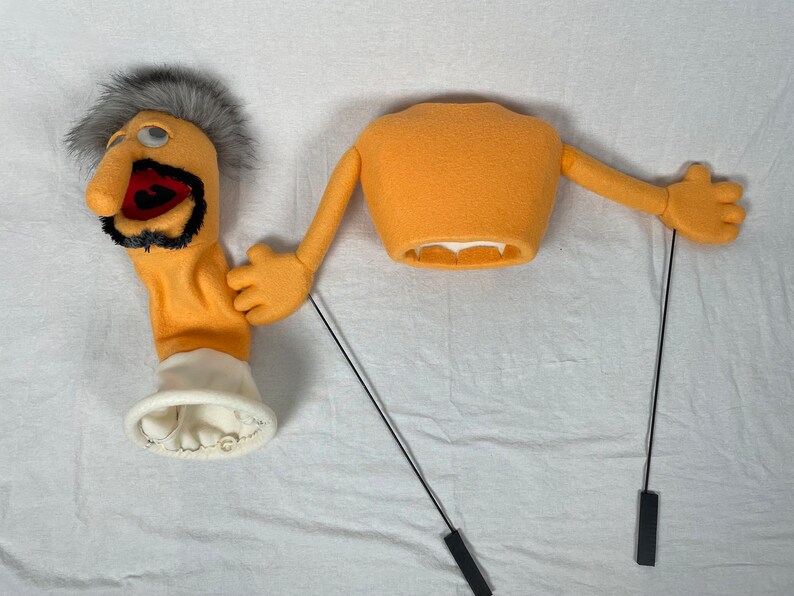 Caveman Puppet With Large Nose and Goatee - Etsy