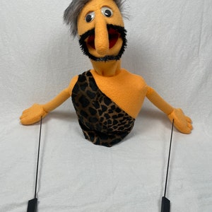 Caveman Puppet With Large Nose and Goatee - Etsy