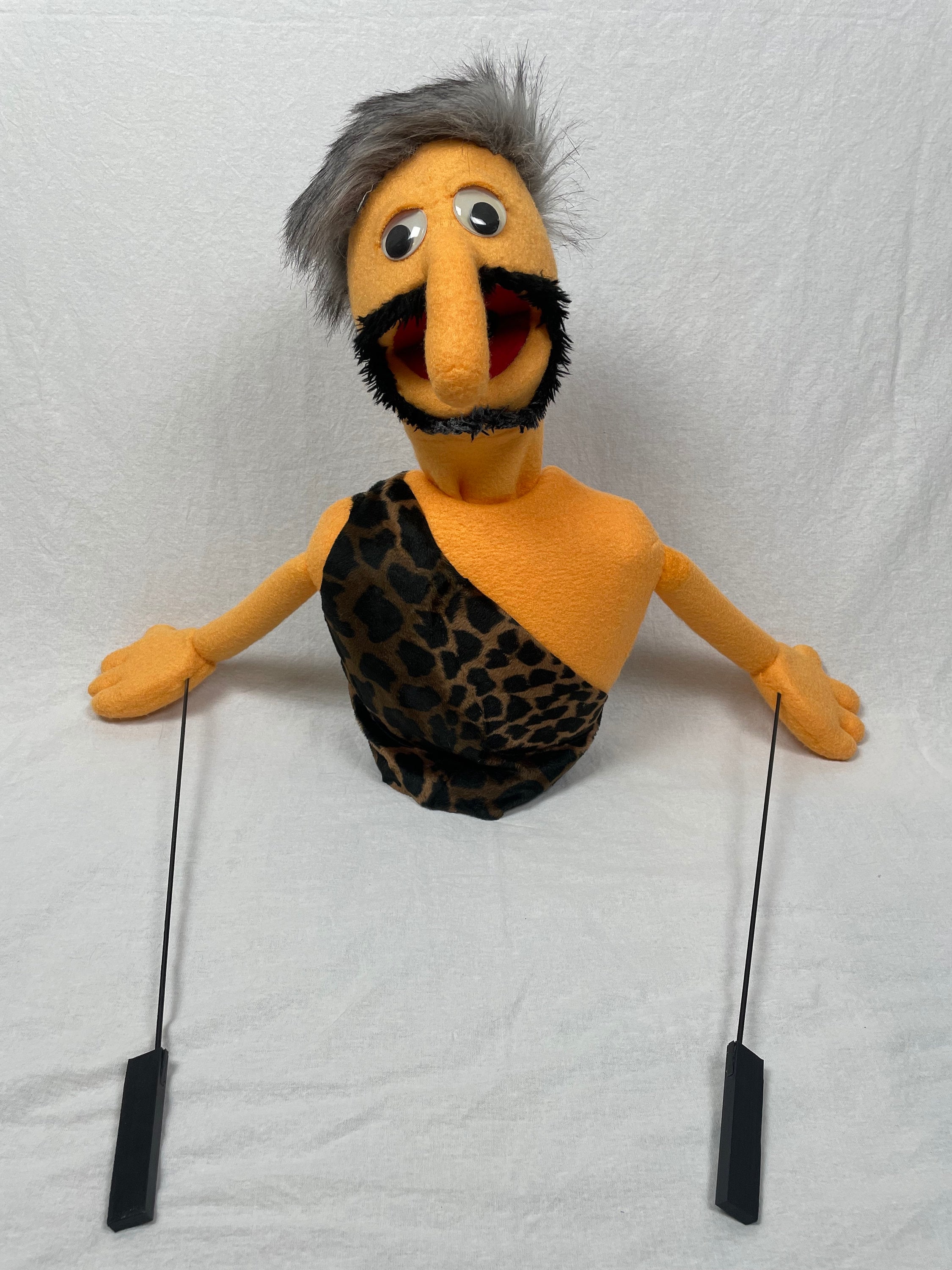 Caveman Puppet With Large Nose and Goatee - Etsy