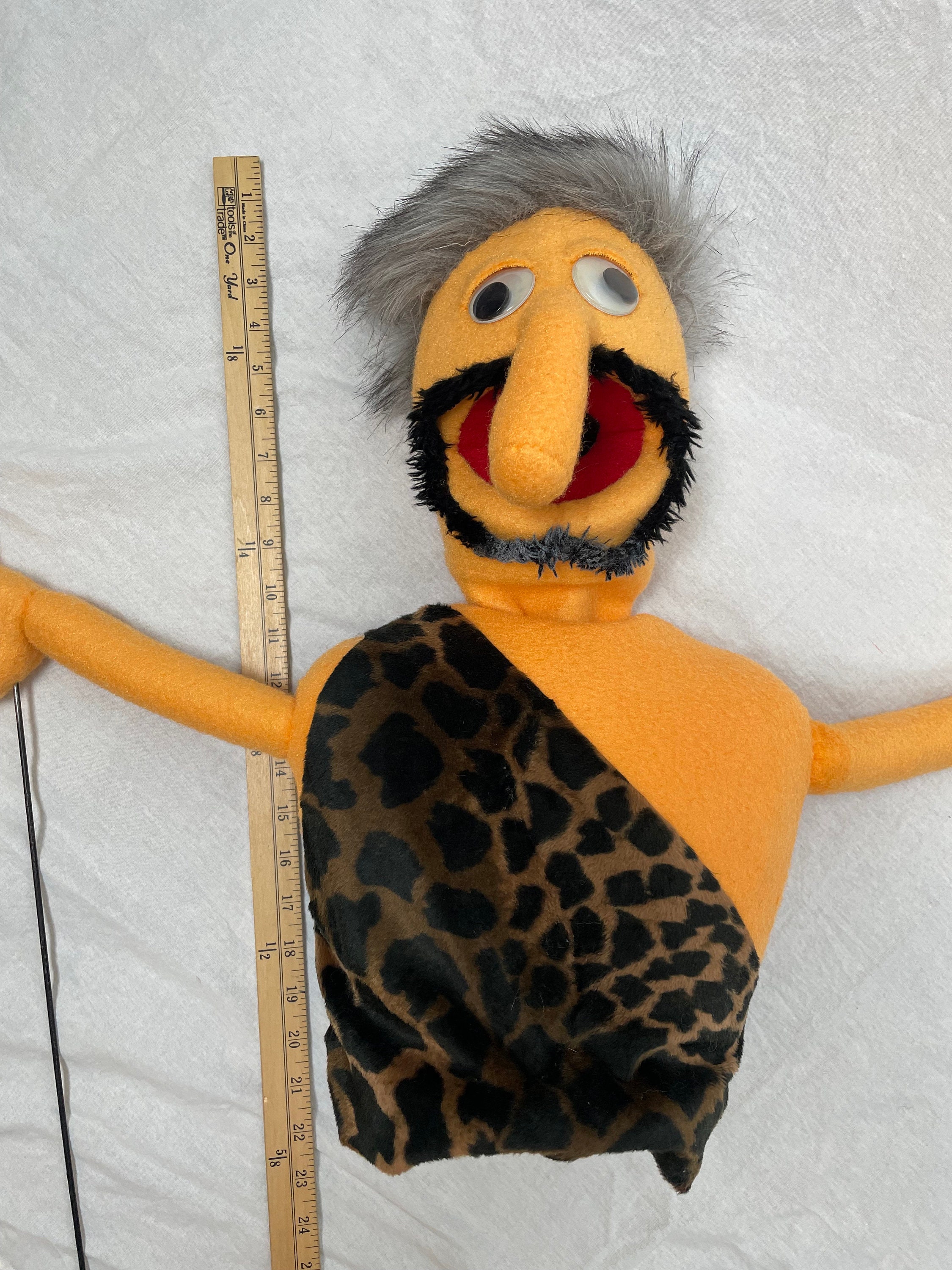 Caveman Puppet With Large Nose and Goatee - Etsy