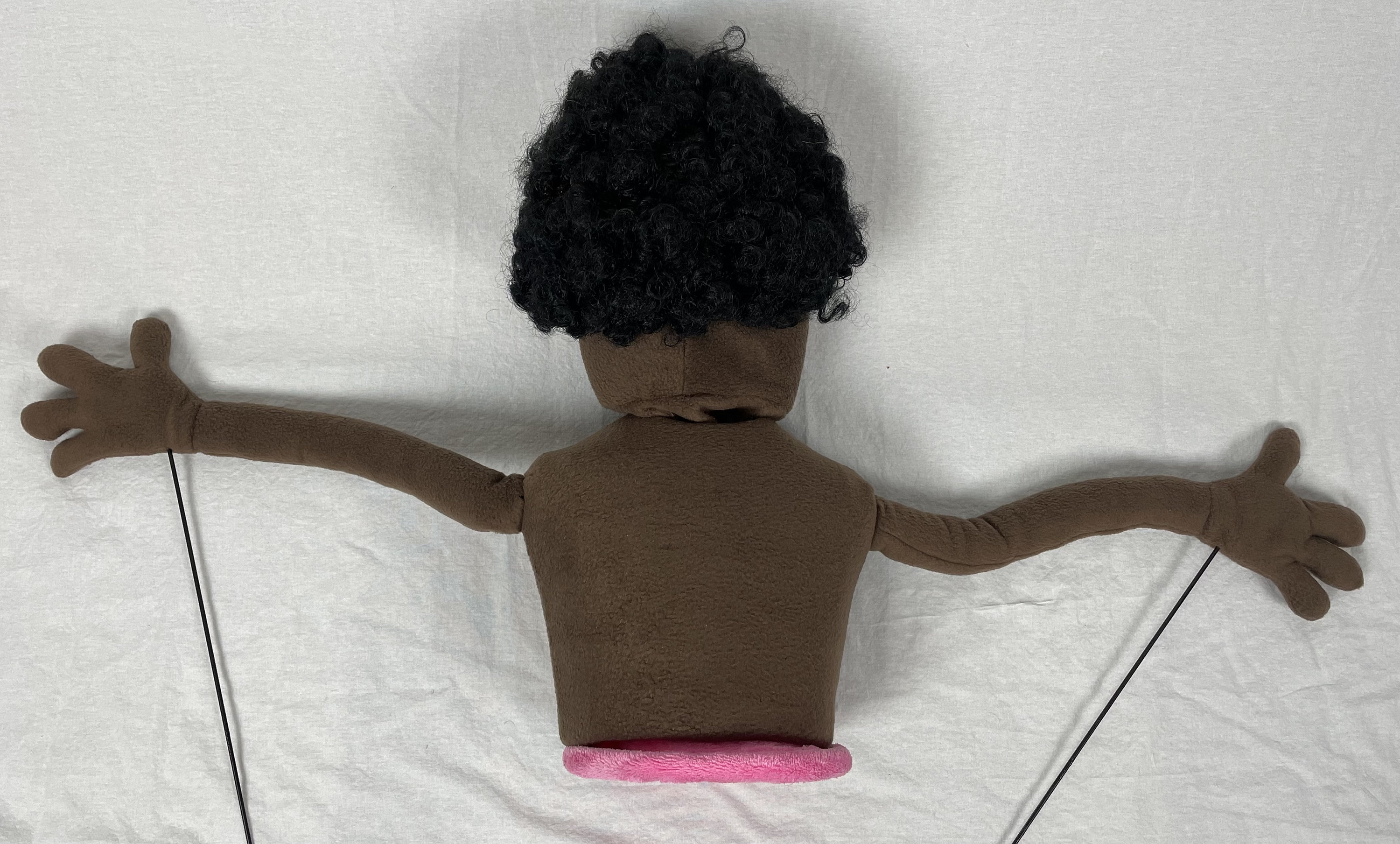 Black Guy With Afro and Hawaiian Shirt Puppet - Etsy