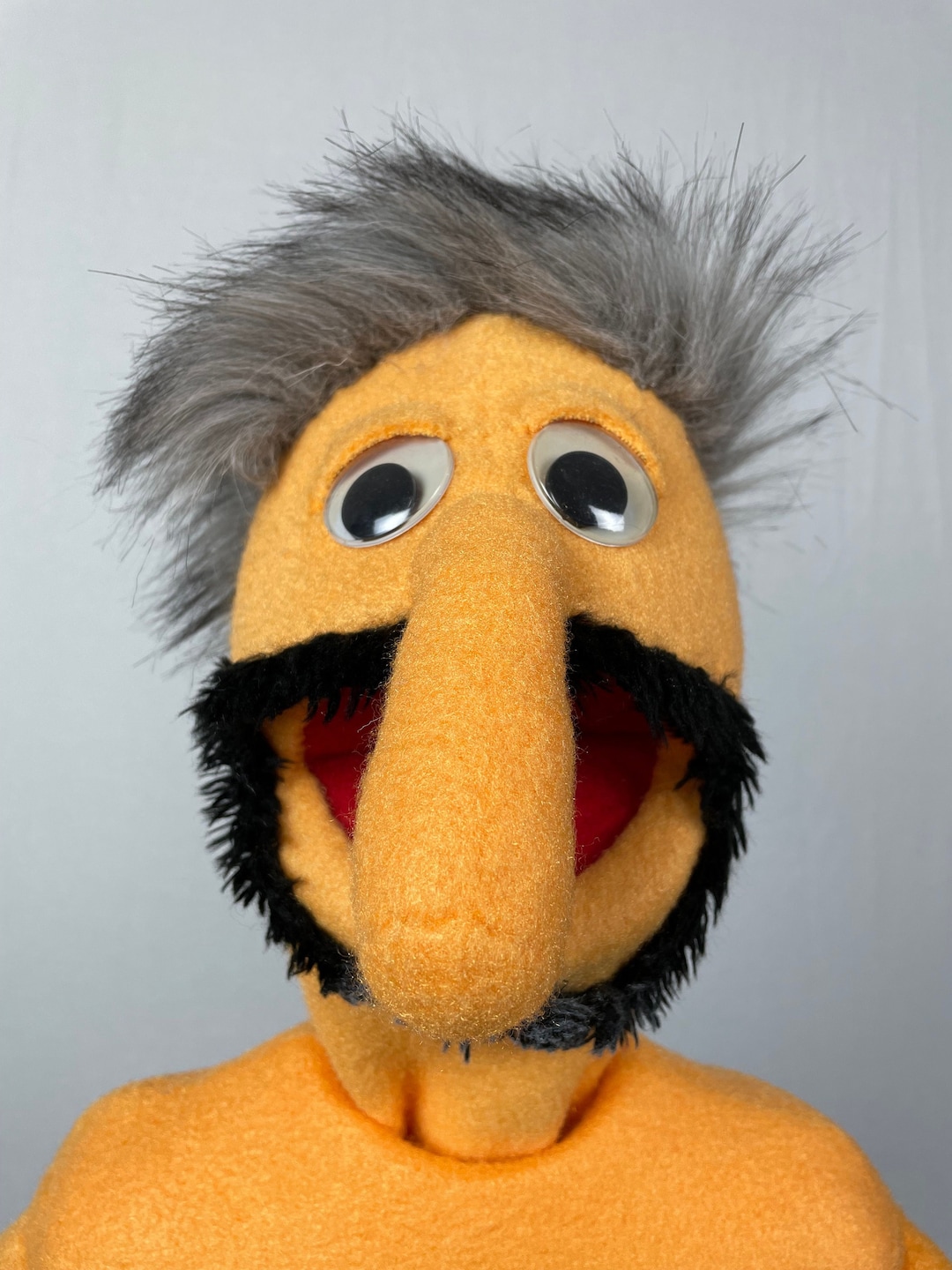 Caveman Puppet With Large Nose and Goatee - Etsy