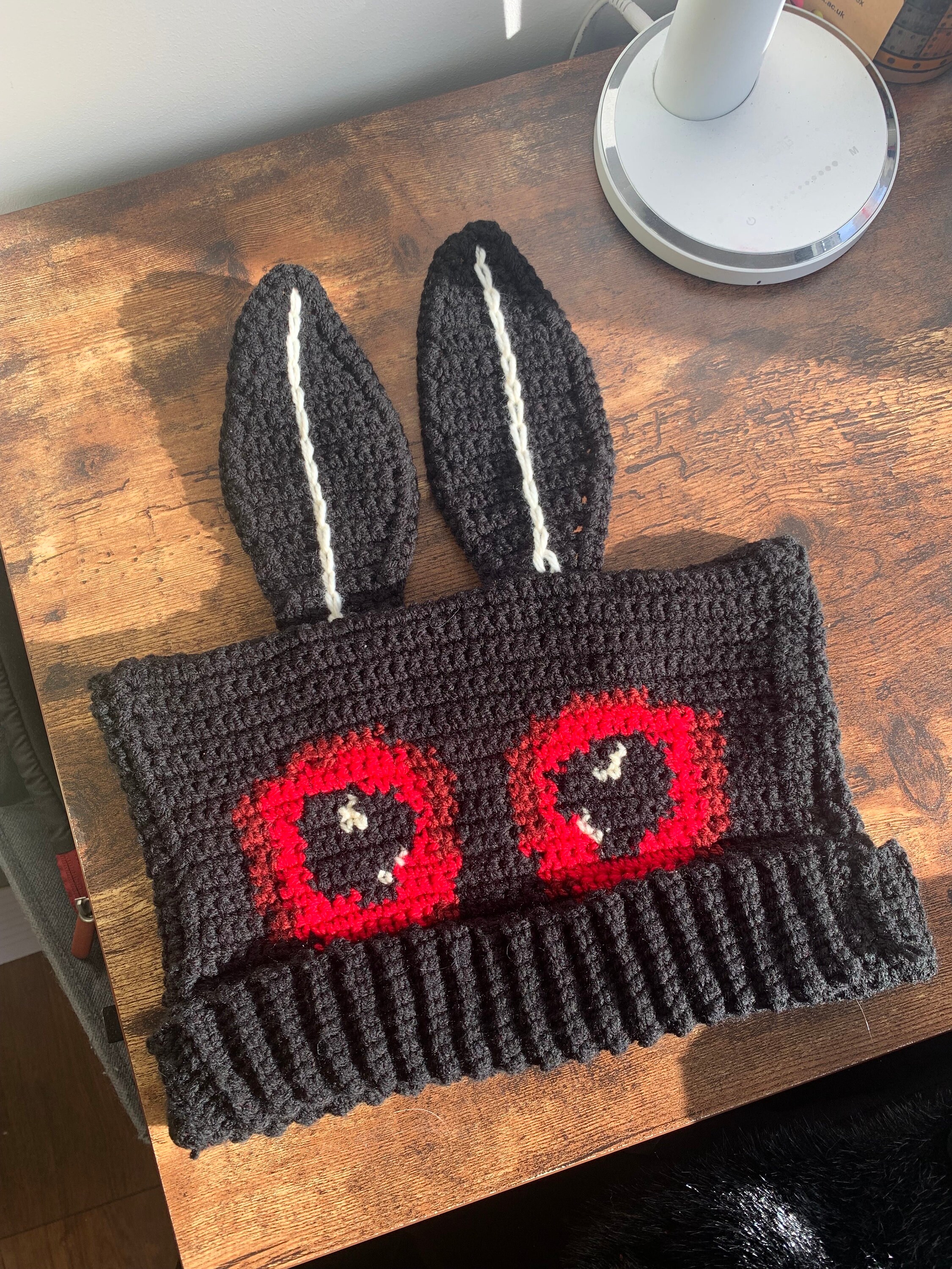 MOTHMAN Crochet Hat - Etsy