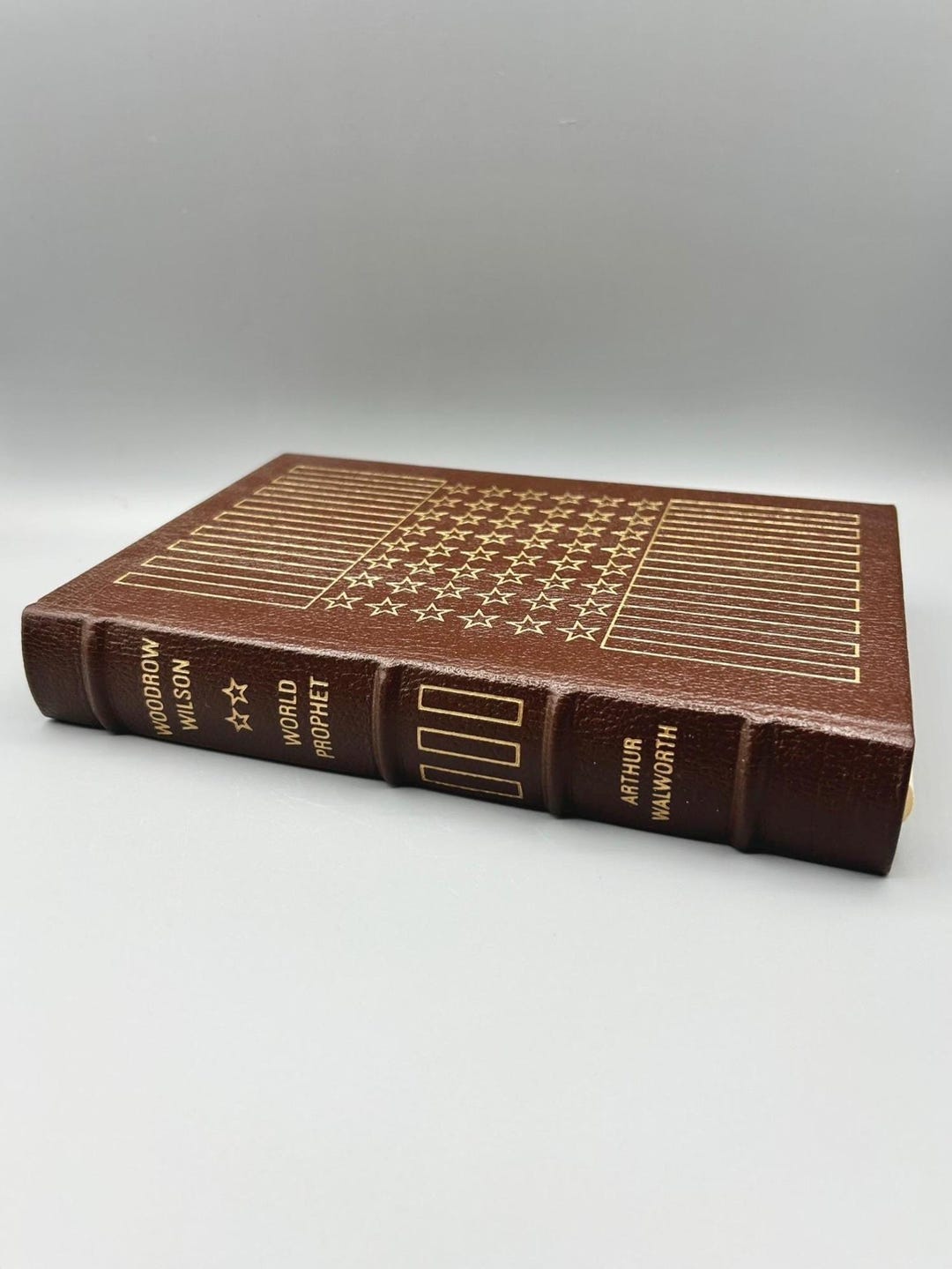 Woodrow Wilson World Prophet by Arthur Walworth, Leather Bound ...