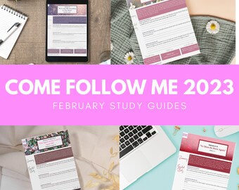 Come Follow Me 2023 LDS Study Guide | Printable | Digital Download ...