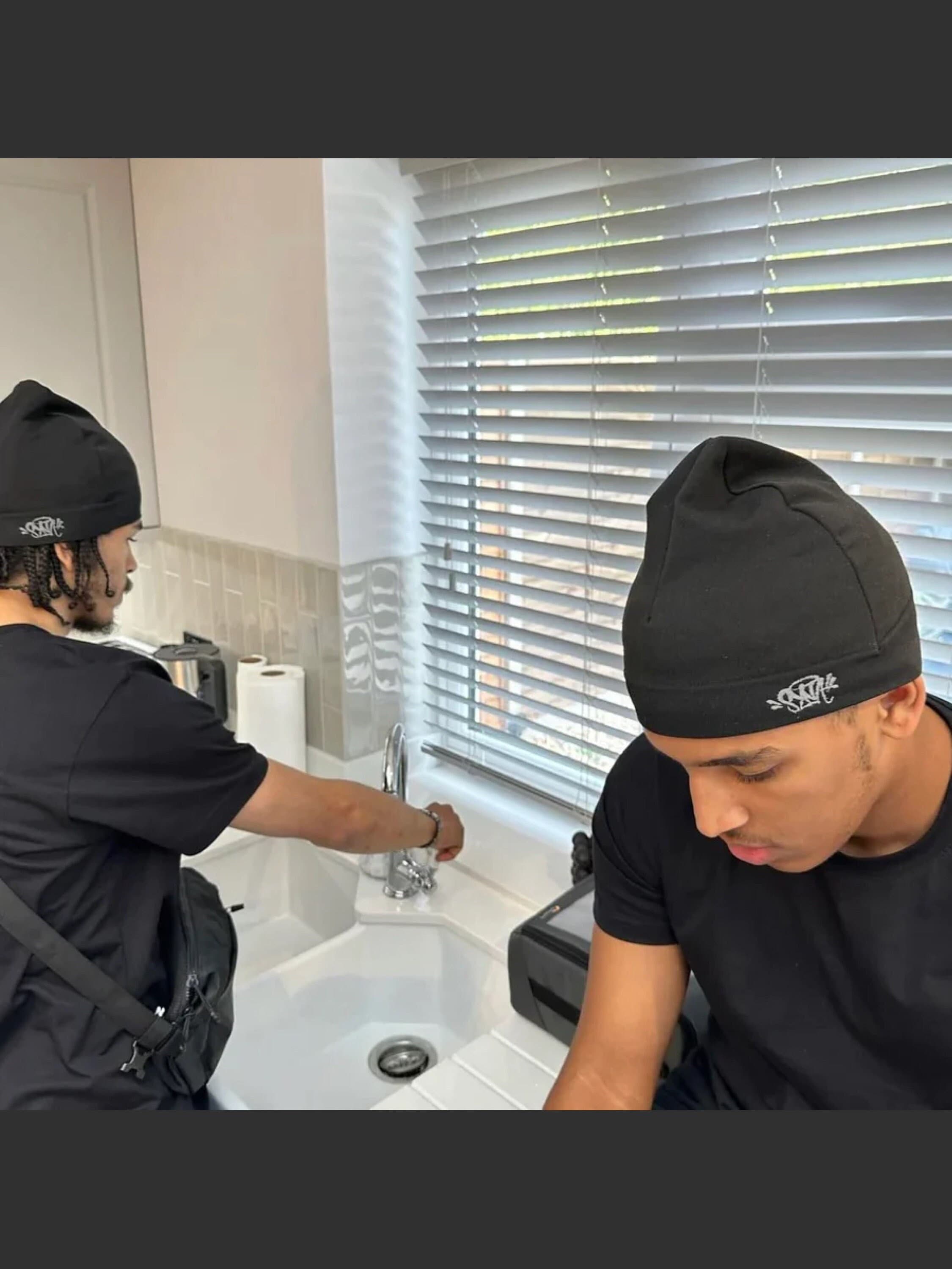 Original SYNA World Skully CAP, Central Cee Beanie Hat Black 100% ...