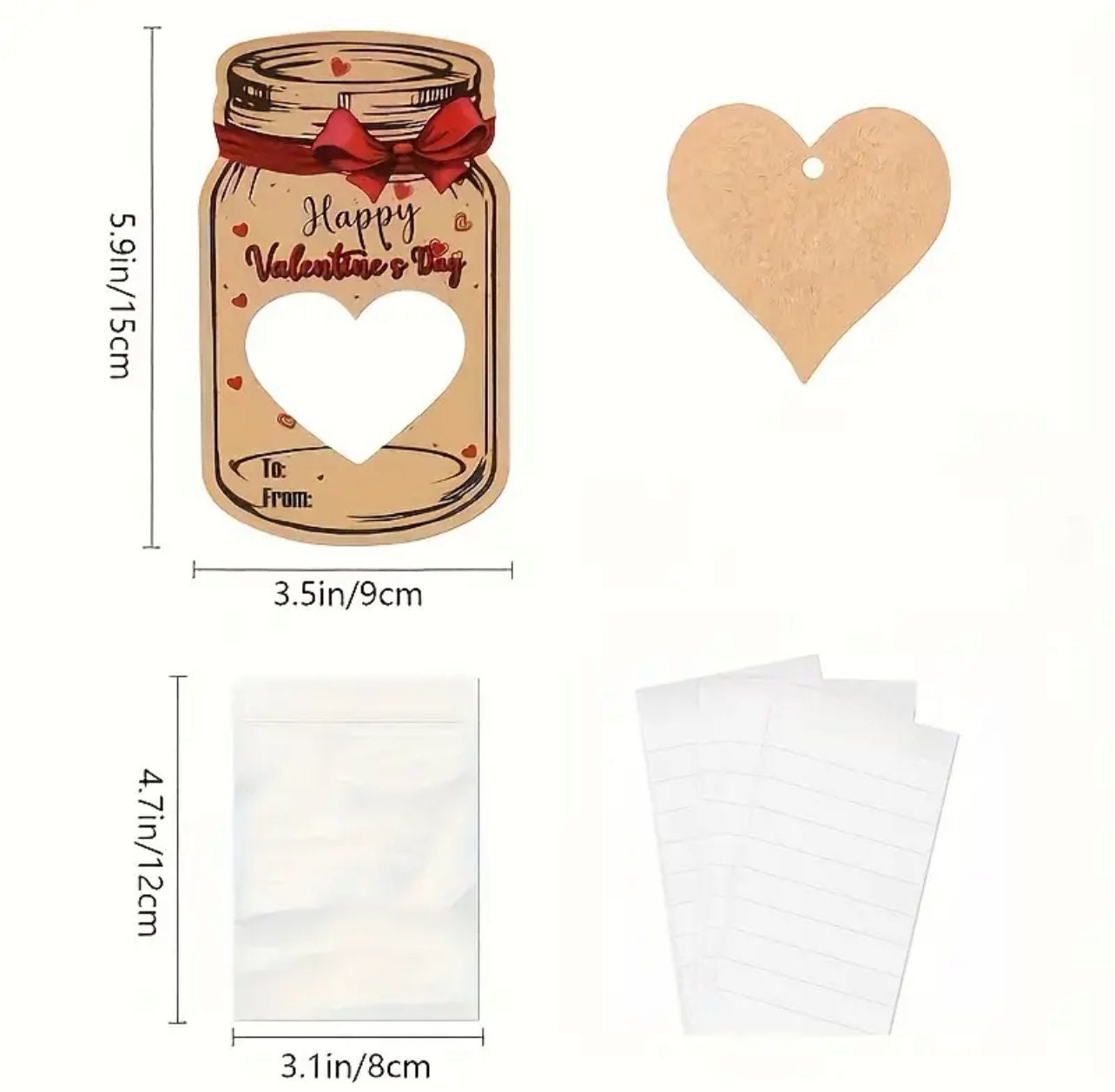 Tarjetas De Regalo Para San Valentín Etsy