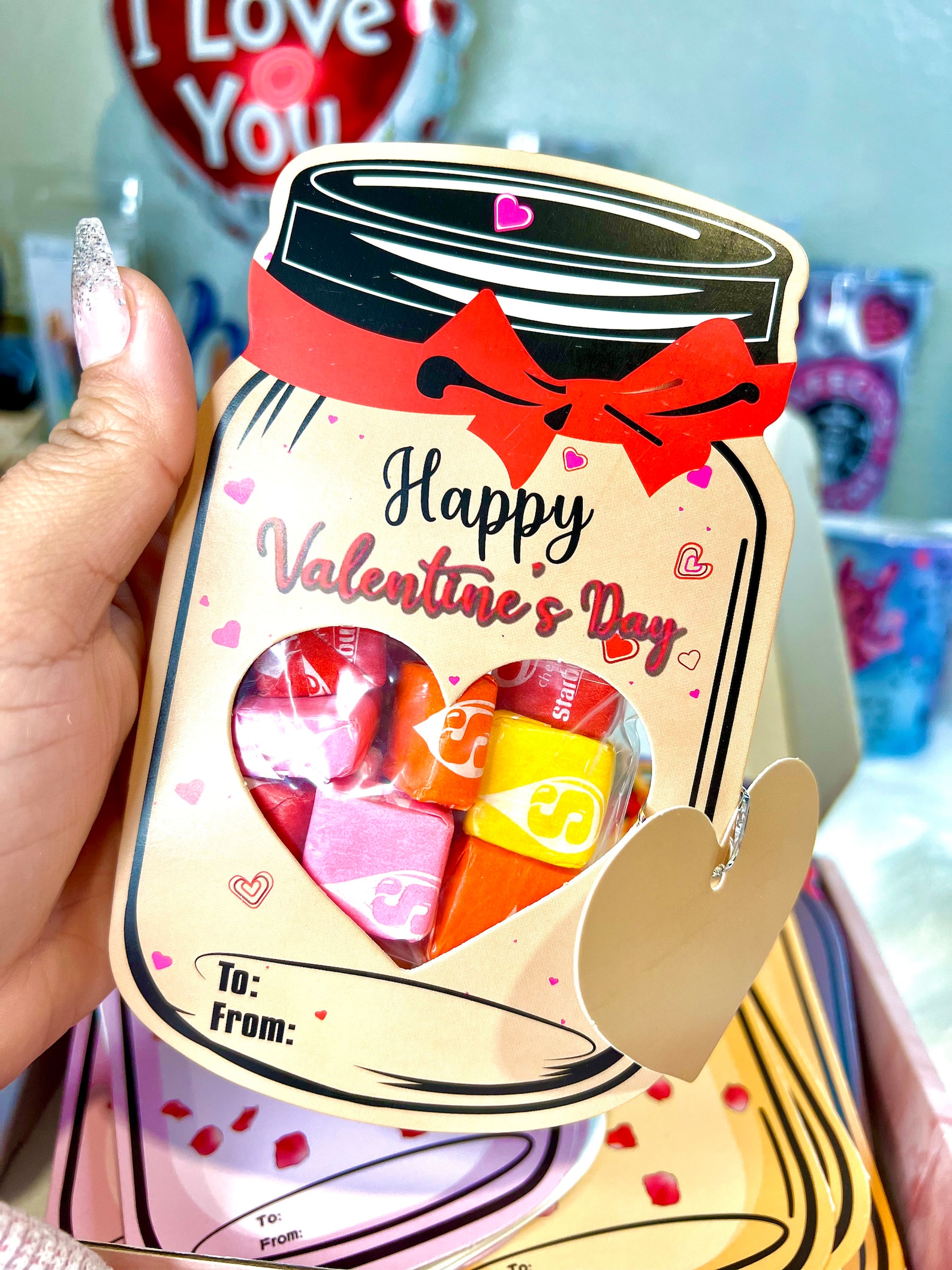Tarjetas De Regalo Para San Valentín Etsy