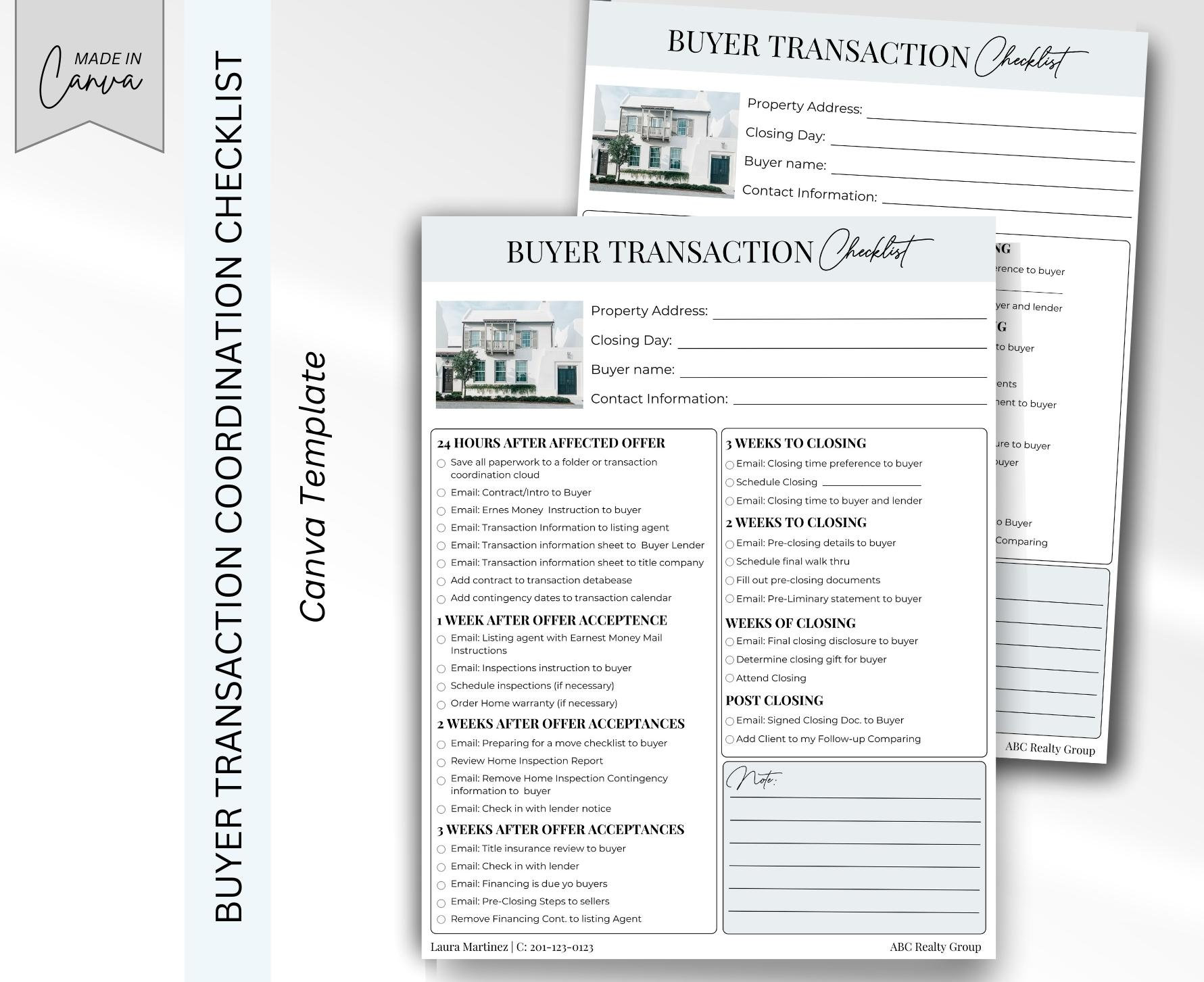 Buyer Transaction Checklist Buyers Agent Transaction Checklist Realtor ... Buyer Transaction Checklist Buyers Agent Transaction Checklist Realtor ...