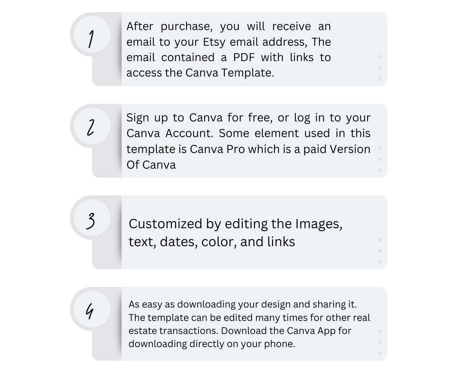 Realtor Open House Invitation Professional Farming Letter Editable ...