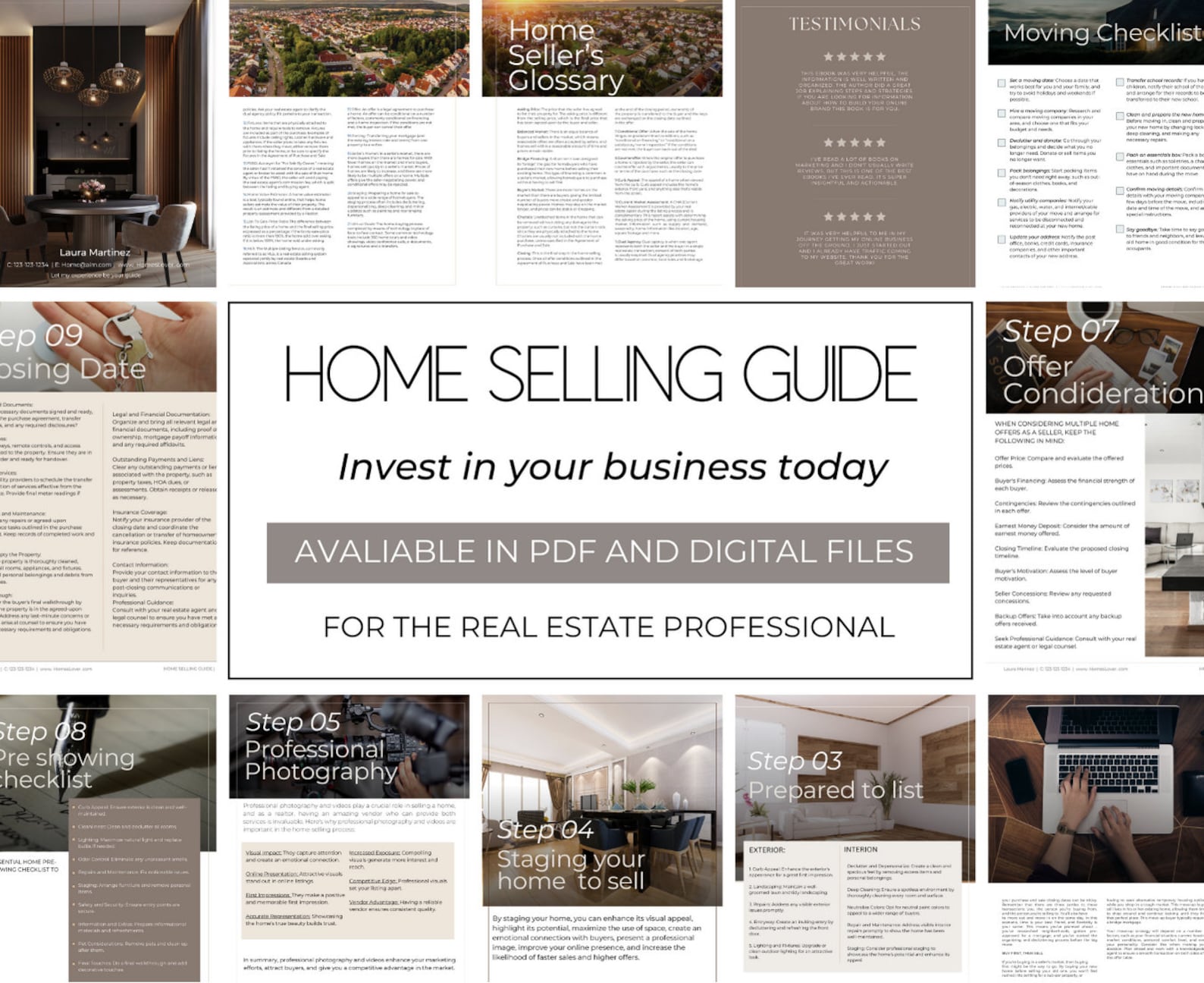 Seller Pre-listing Presentation, Real Estate Template, Real Estate ...