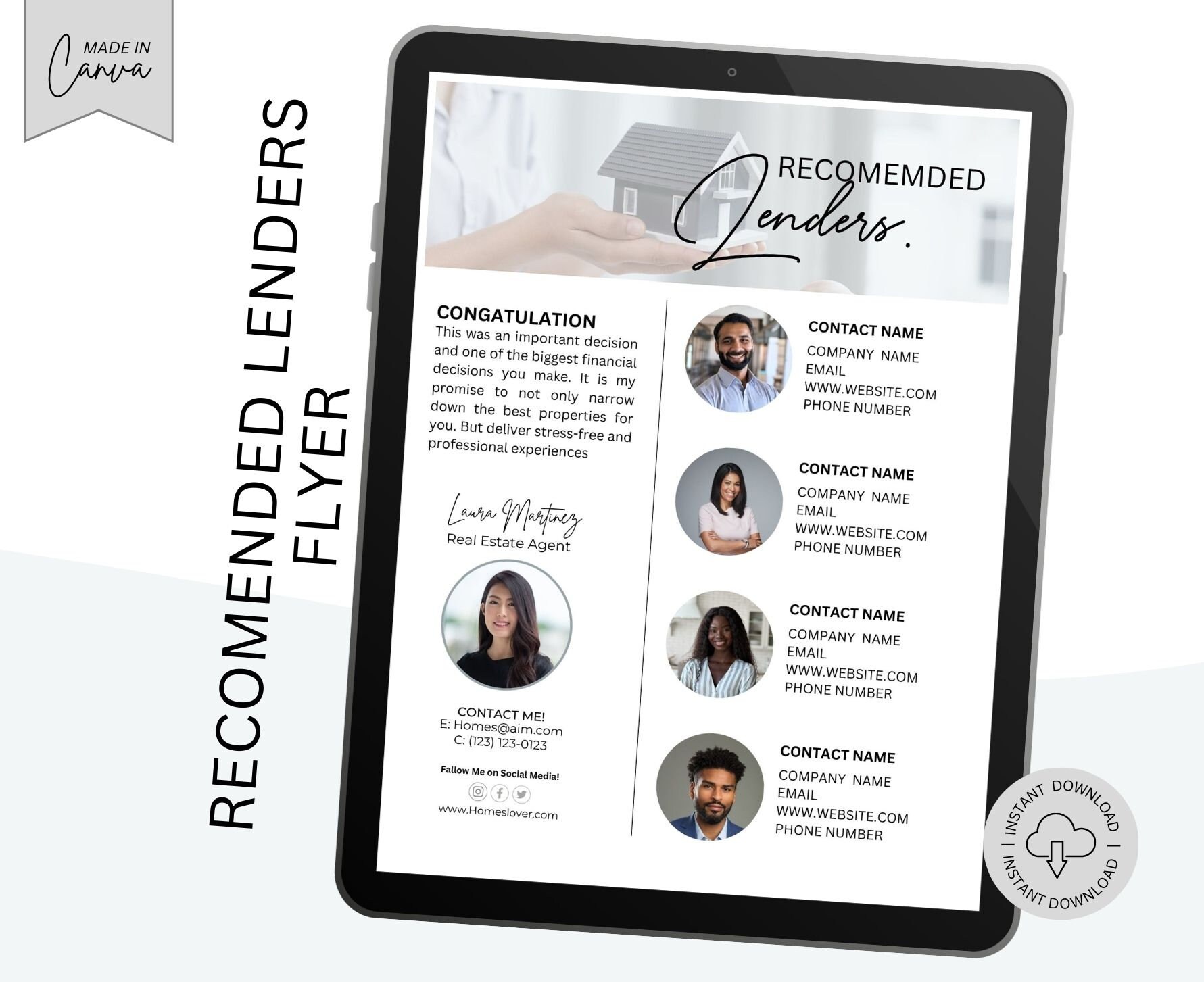 Mortgage Lender Recommendations List Real Estate Agent Trusted Lender ...