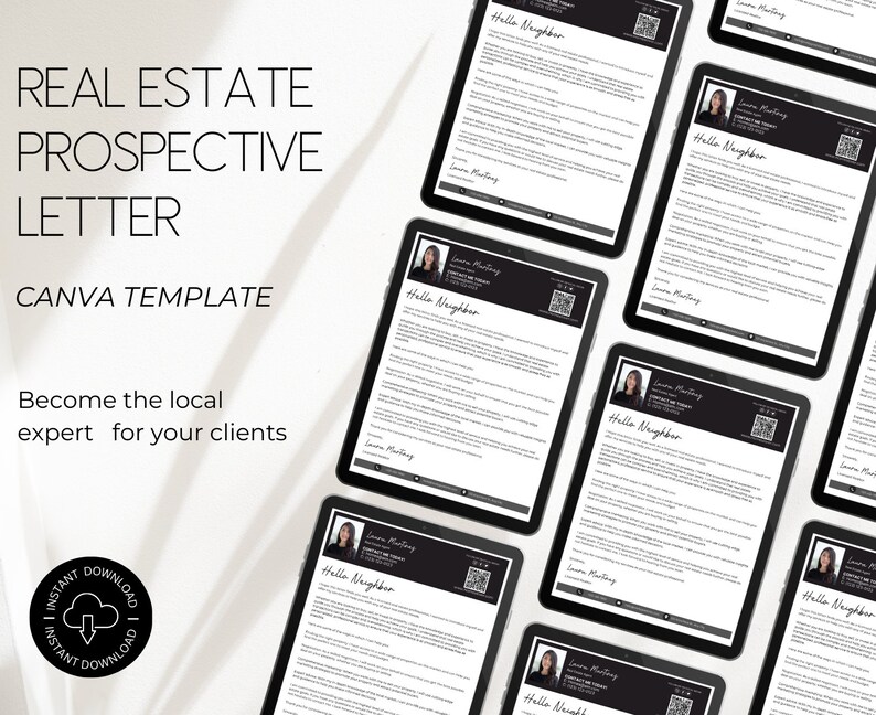 Realtor Clients Introduction Letter for Real Estate Prospective ...