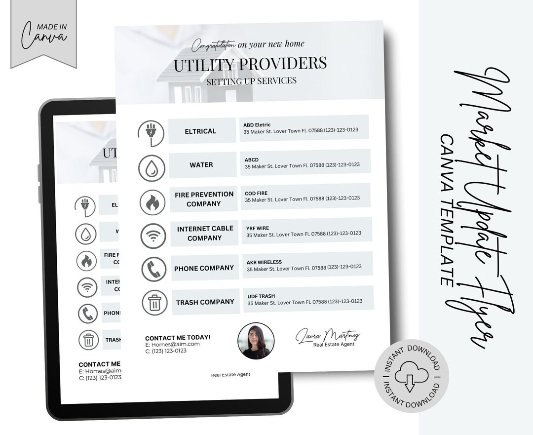 Local Vendor List for Real Estate Professional Trusted Vendors Flyer ...