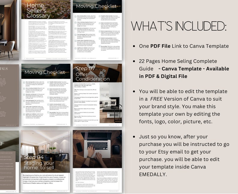 Seller Pre-listing Presentation, Real Estate Template, Real Estate ...