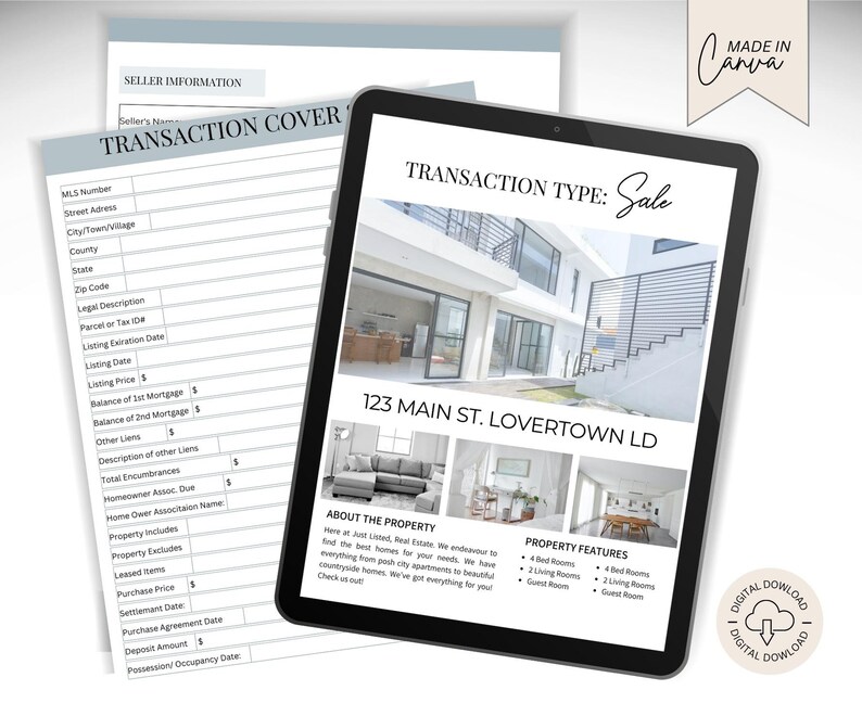 Real Estate Transaction Cover Sheet Transaction Coordinator Information ...