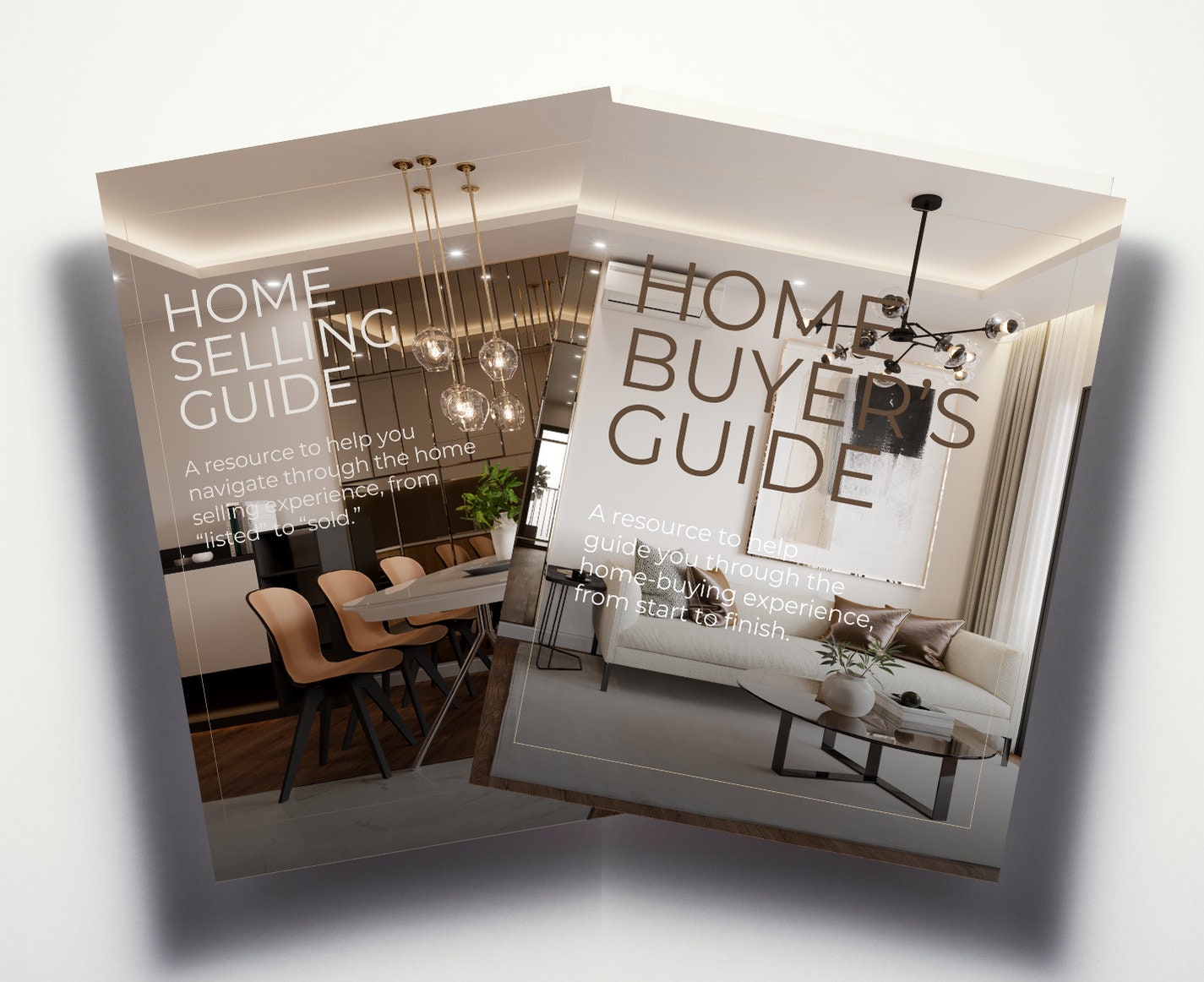 Real Estate Home Buyer and Seller Guide Bundle, Real Estate Template ...