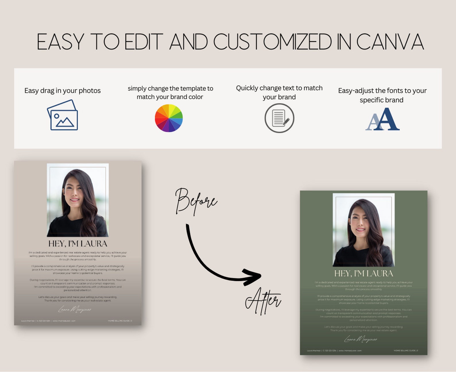 Seller Pre-listing Presentation, Real Estate Template, Real Estate ...