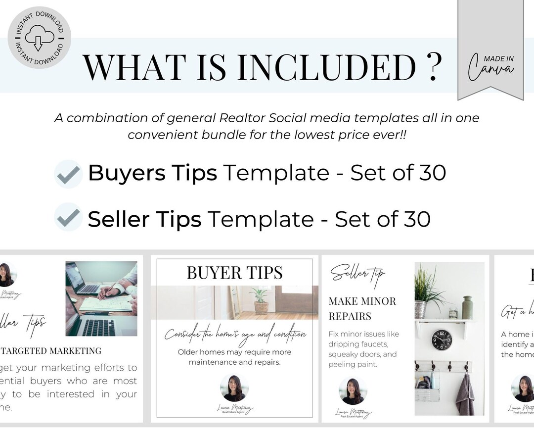 Realtors Social Media Buyer & Seller Tips Posts, Buyer Tips, Seller ...