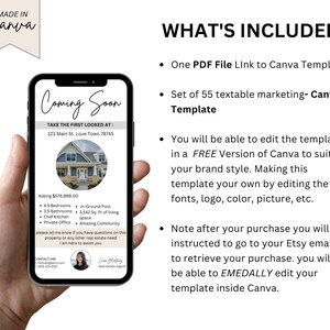Textable Real Estate Marketing Templates Bundle Realtor Text CMA Update ...