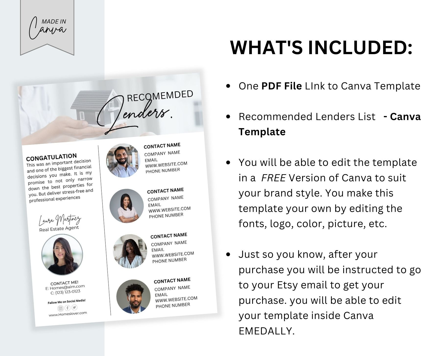 Mortgage Lender Recommendations List Real Estate Agent Trusted Lender ...