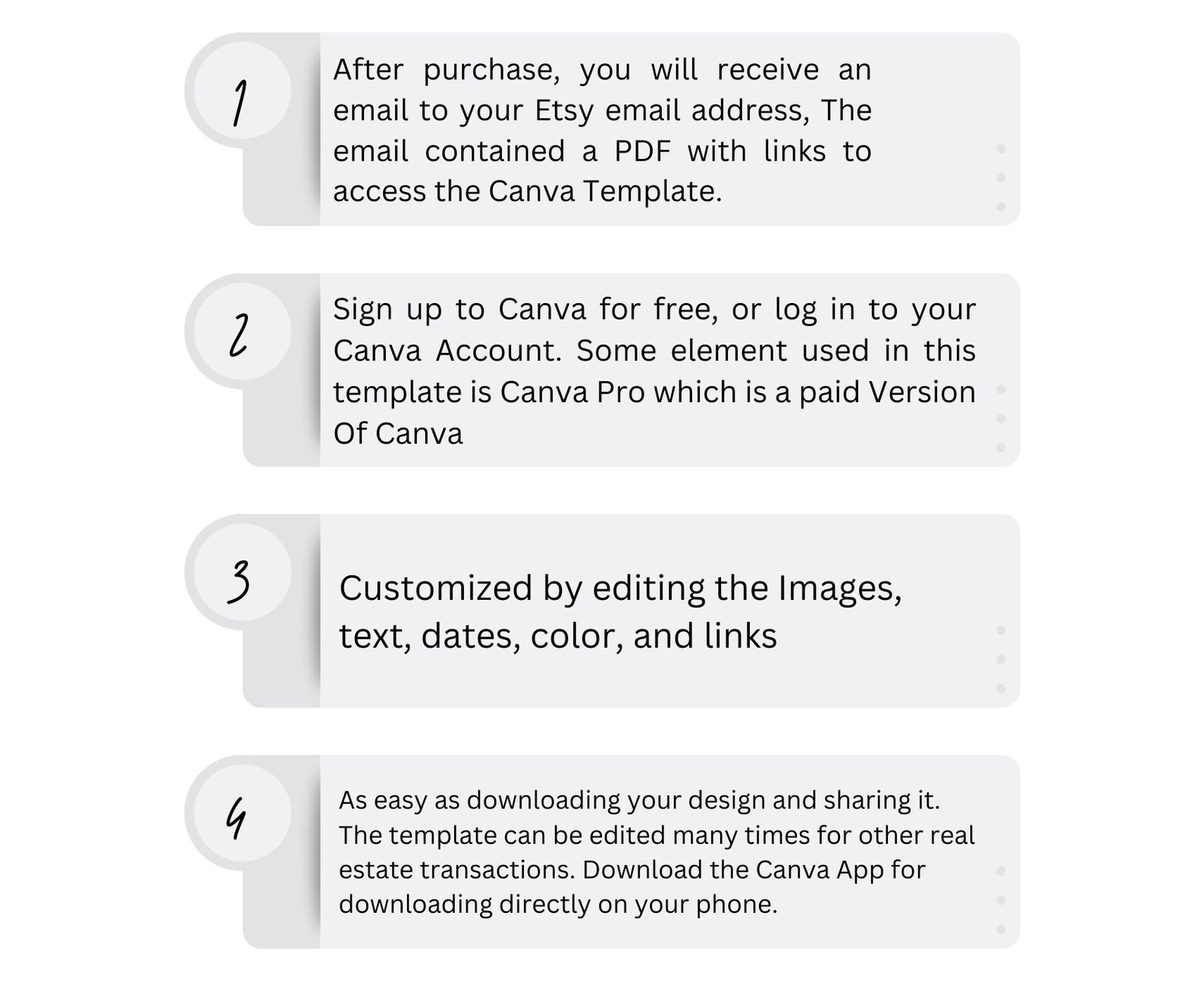 Closing Date Checklist Realtor Checklist Flyer Home Closing Date ...