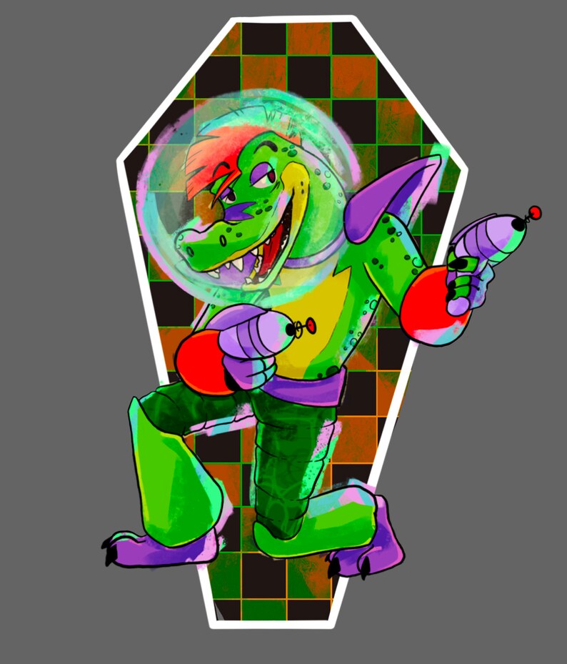 Five Nights at Freddy's Security Breach Foxy Chica Monty Freddy Acrylic ...