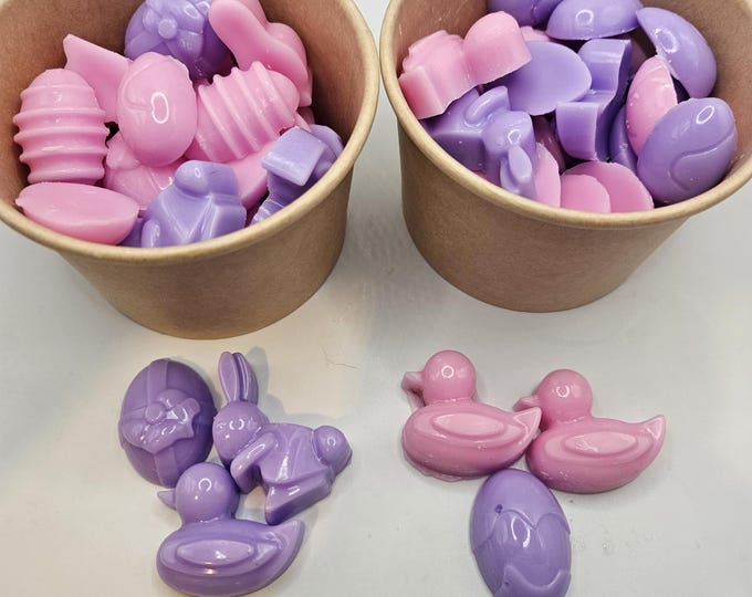 Easter Egg Wax Melts- Soy Wax Melts- Colorful Easter Egg Mini Wax Melts ...
