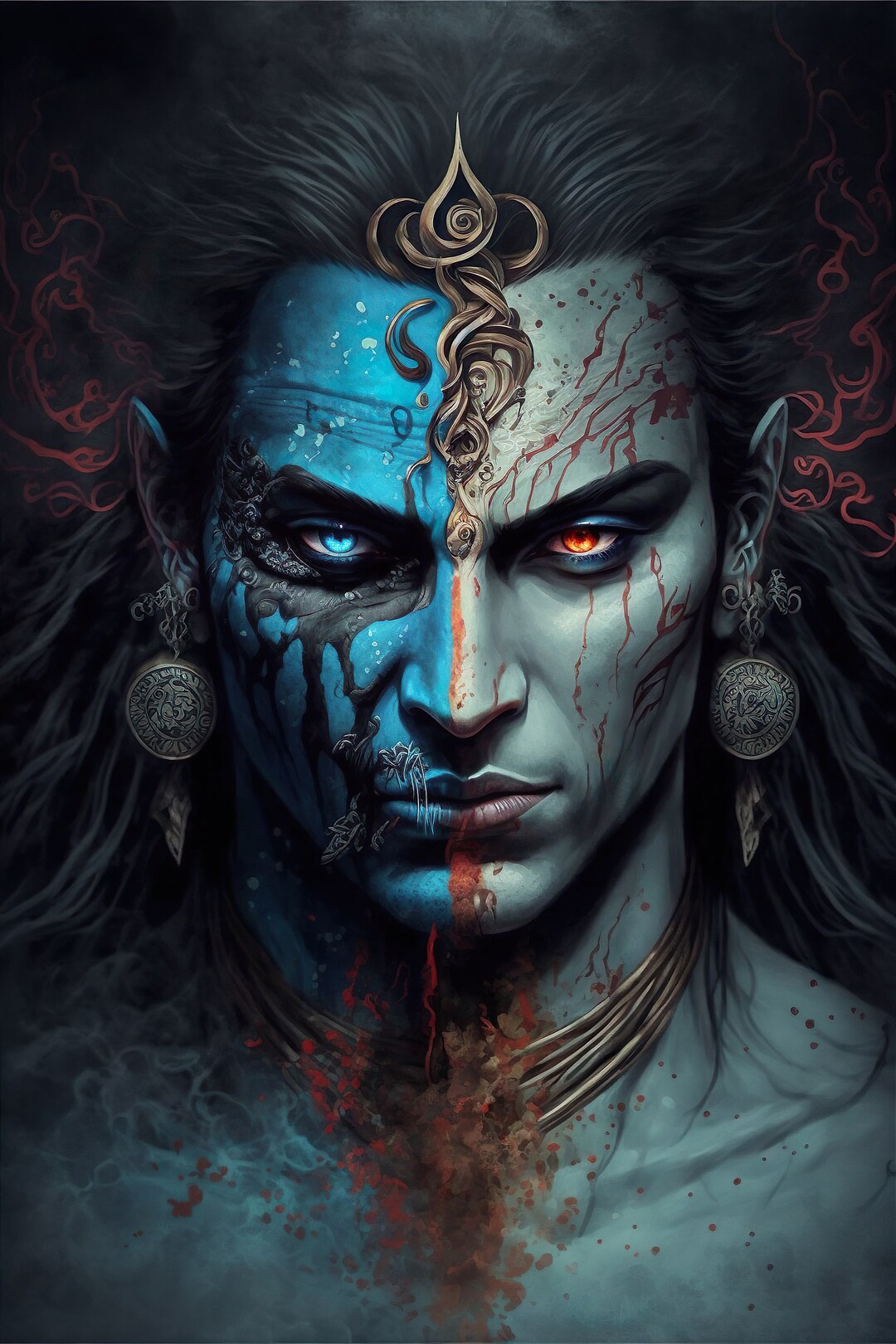 Lord Shiva: Uniting Duality - Etsy