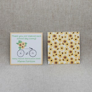 Teacher Appreciation Week Gift Tag, Gift Enclosure, Treat Tag ...